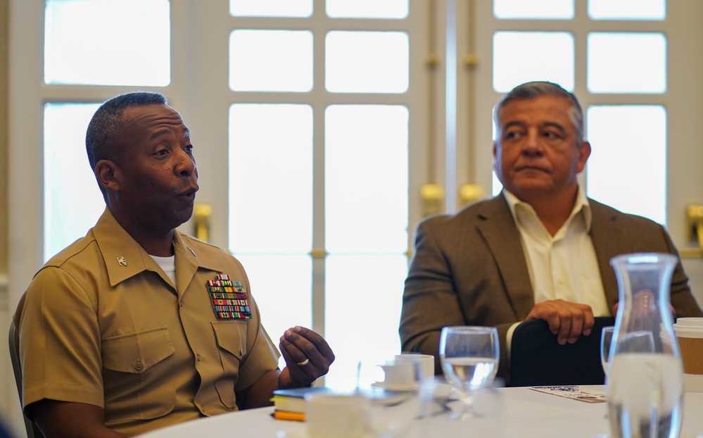 DVIDS - Images - Marine Corps Base Quantico Media Round Table [Image 1 ...
