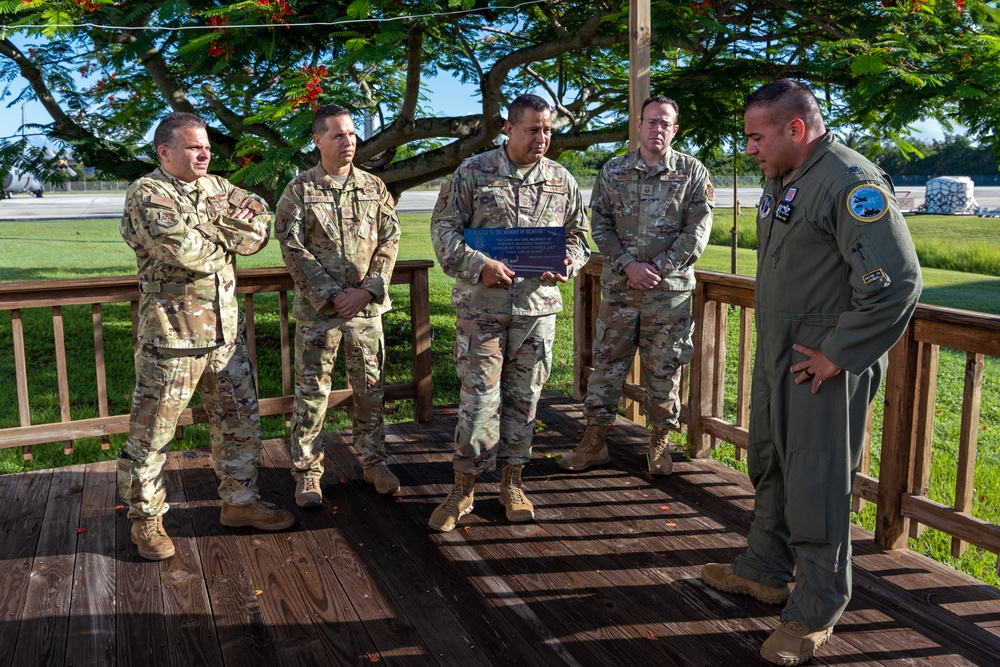 DVIDS - Images - 120th AW Airmen present commemorative plaque for Rican ...