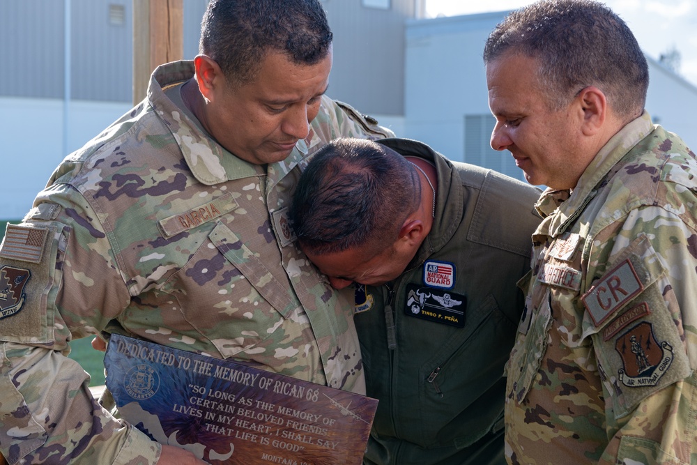 DVIDS - Images - 120th AW Airmen present commemorative plaque for Rican ...