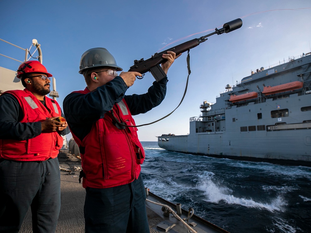 DVIDS - Images - USS Delbert D. Black Conducts RAS with USNS Matthew ...