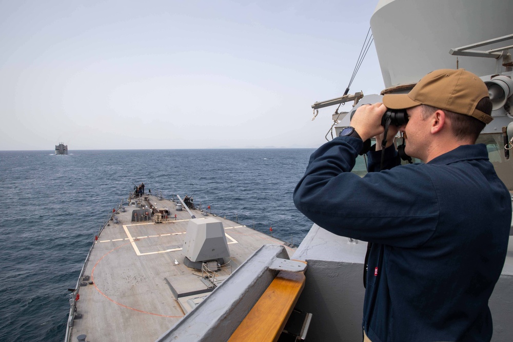 DVIDS - Images - USS Nitze transits the Bab Al Mandeb [Image 2 of 5]