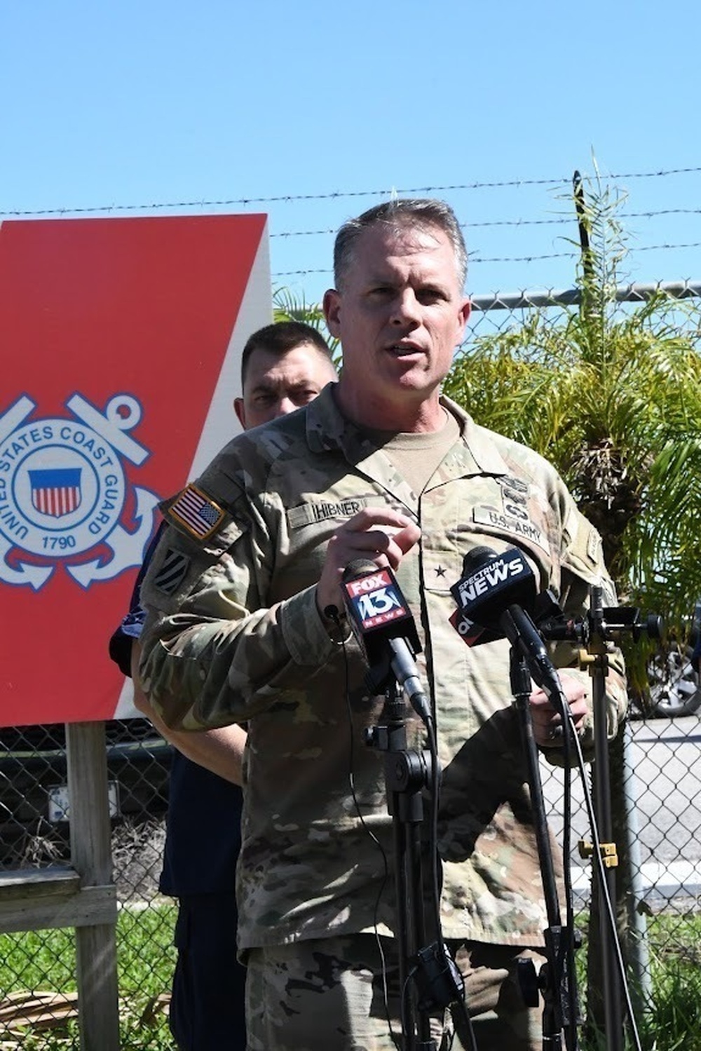 DVIDS - Images - USACE addresses media after overflight to assess ...