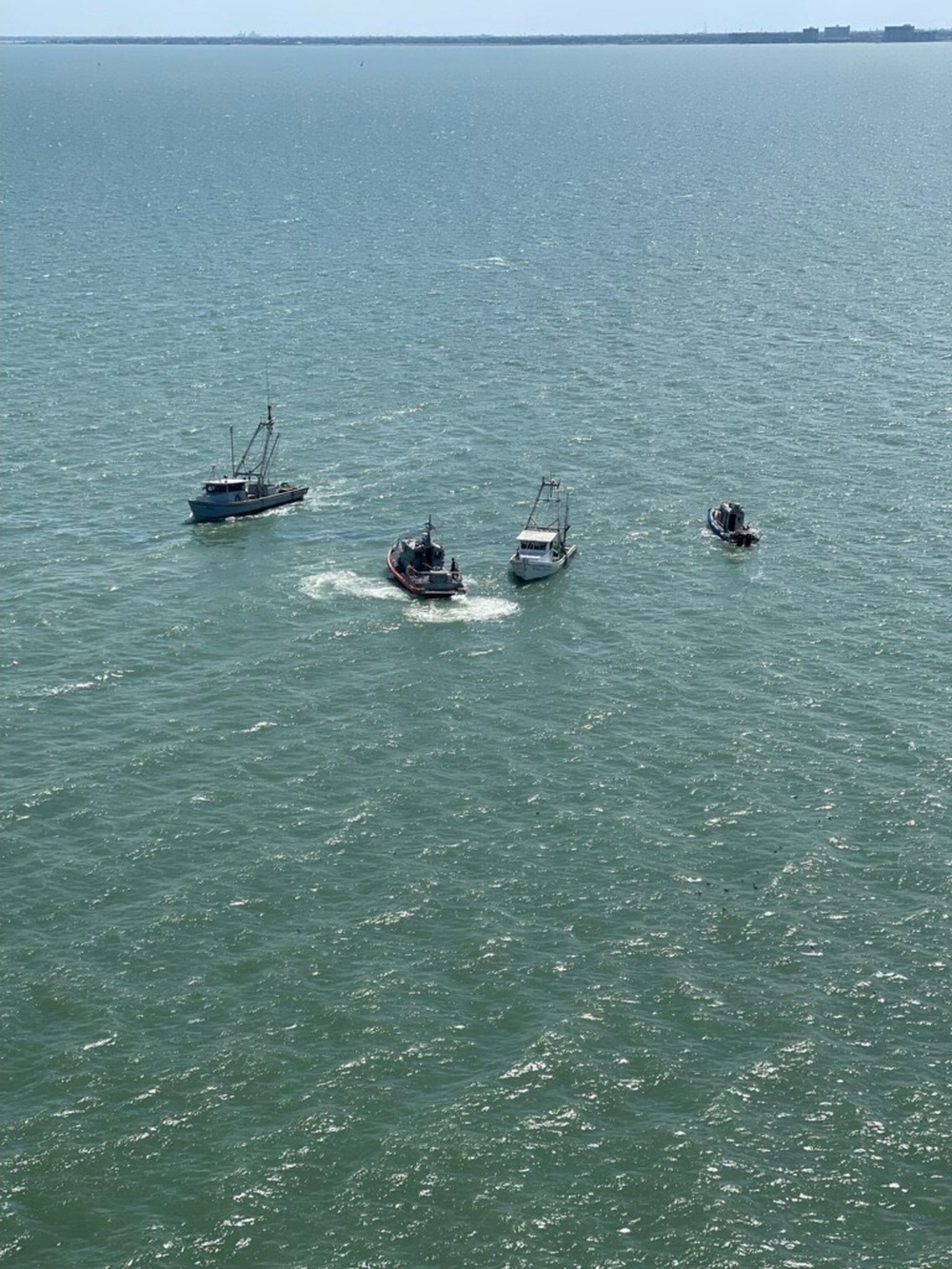 DVIDS - Images - Coast Guard assists 2 aboard fishing vessel taking on ...