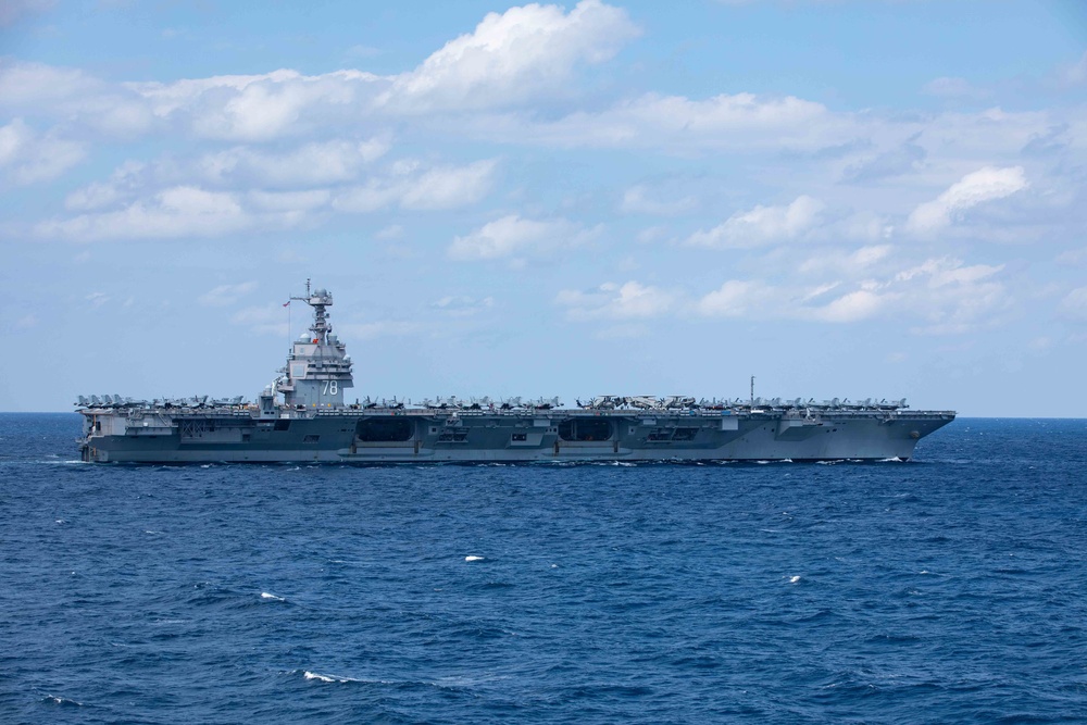 DVIDS - Images - USS Normandy Deploys with the Gerald R. Ford Carrier ...