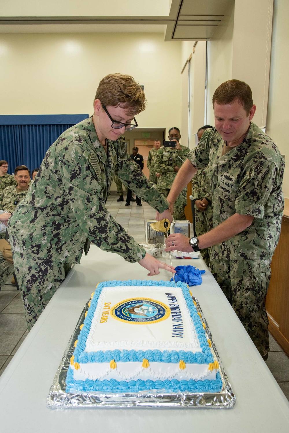 DVIDS - Images - CFAY CPO Selectees Celebrate the Navy Birthday [Image ...