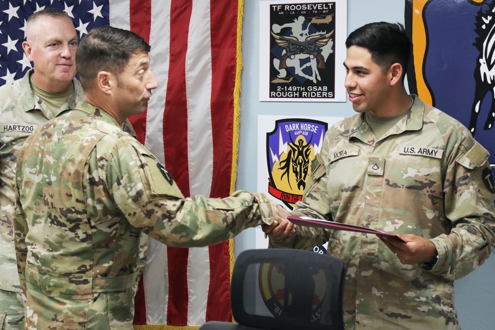 DVIDS - Images - Task Force Mustang recognizes "Hero of the Week" Oct ...