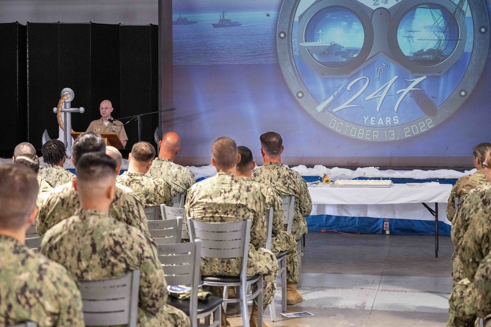 DVIDS - Images - CLDJ celebrates the Navy’s 247th Birthday [Image 7 of 10]