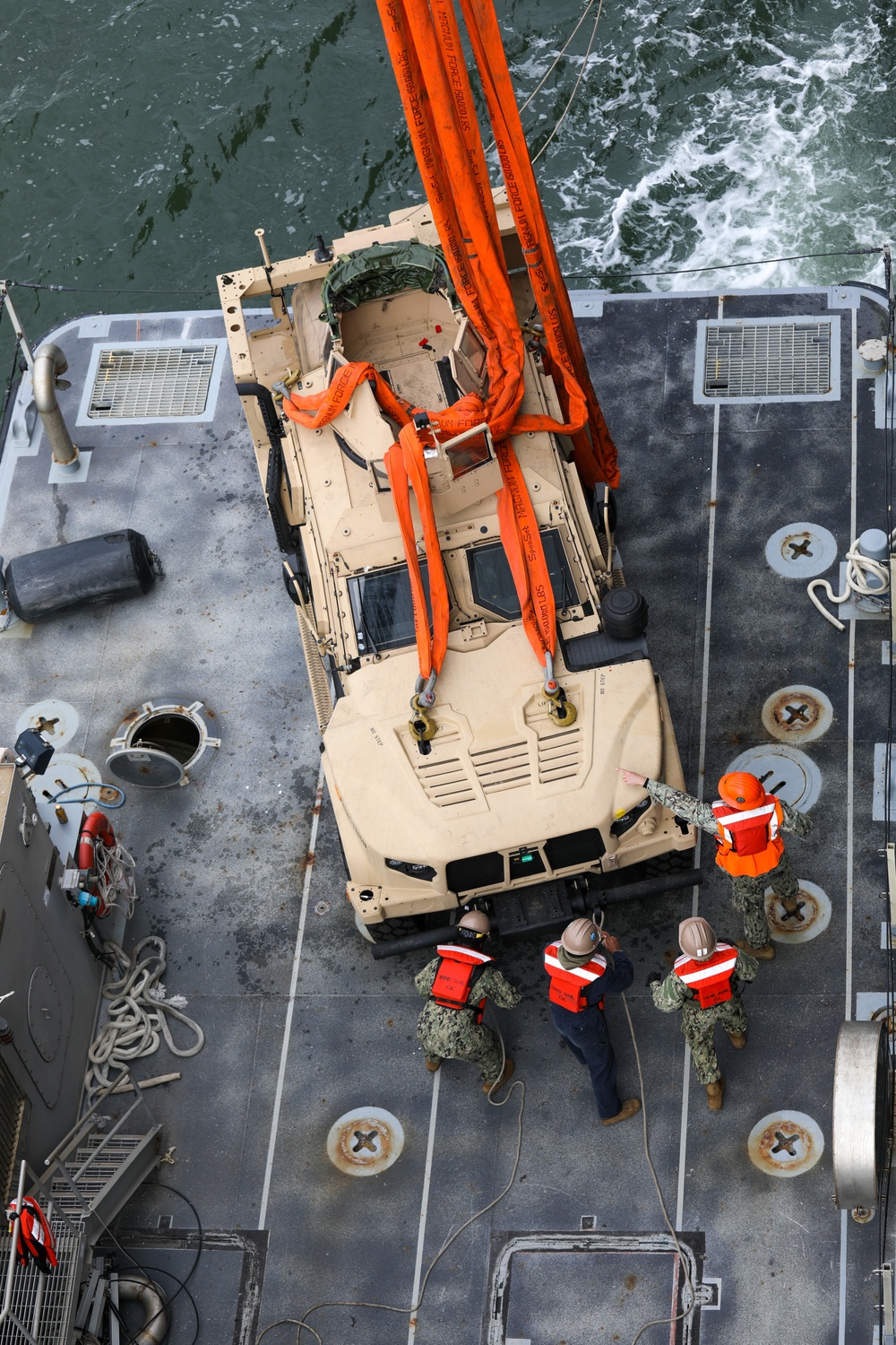 DVIDS - Images - Resolute Dragon 22 | Marines and Sailors on USNS Dahl ...