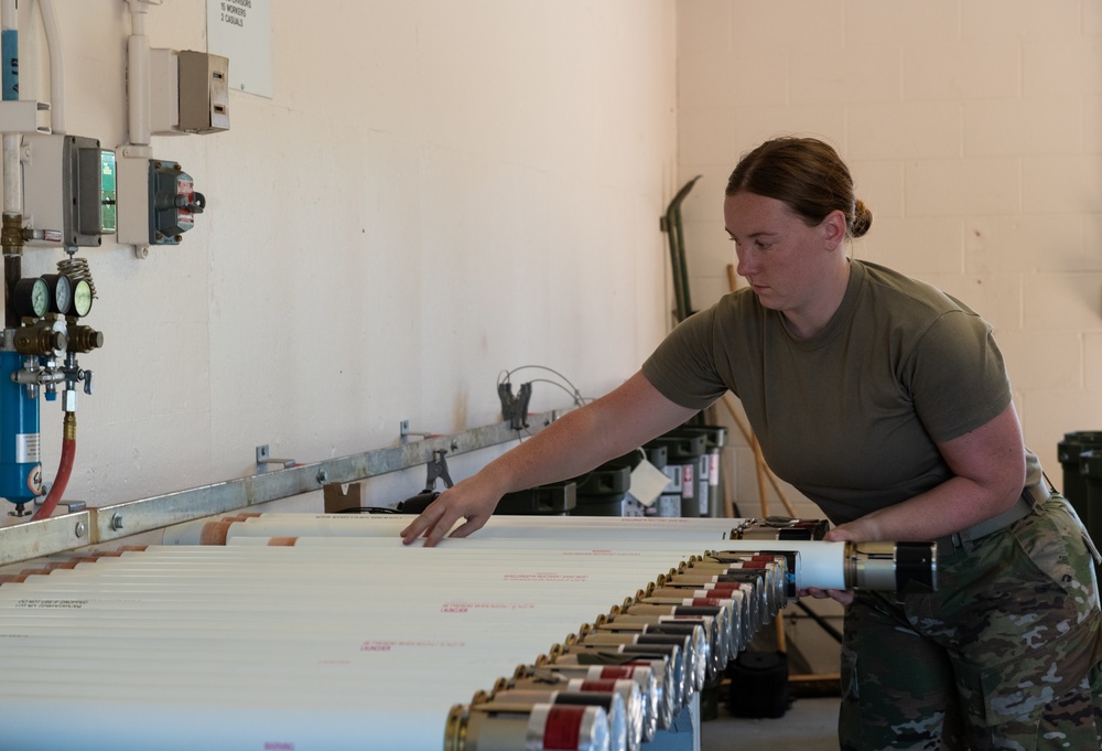 DVIDS - Images - All-female munitions build team makes history at 122nd ...