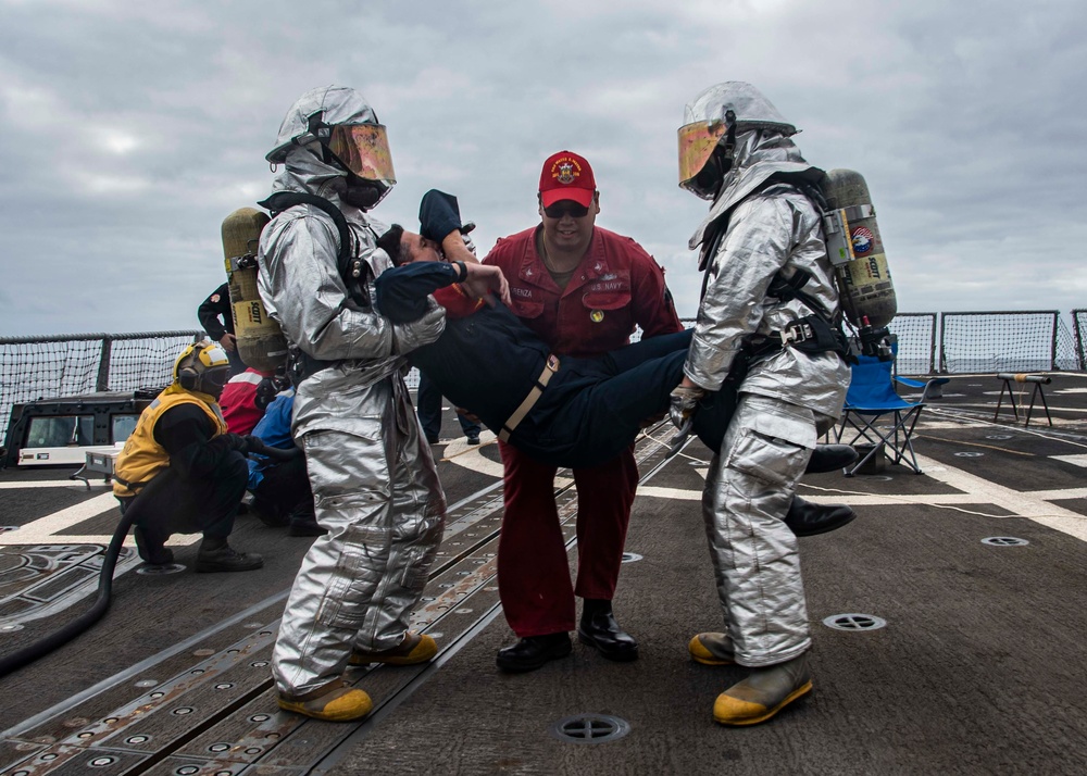 DVIDS - Images - U.S. Sailors Evacuate An Unconscious Pilot During A ...