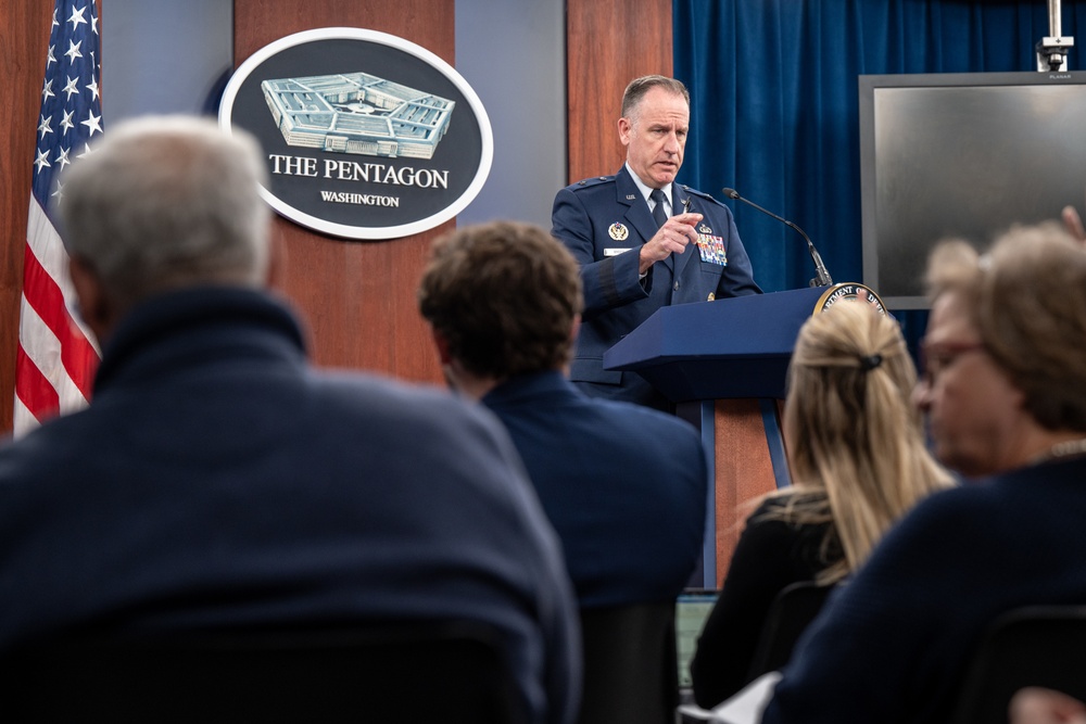 DVIDS - Images - Pentagon Press Briefing [Image 2 of 10]