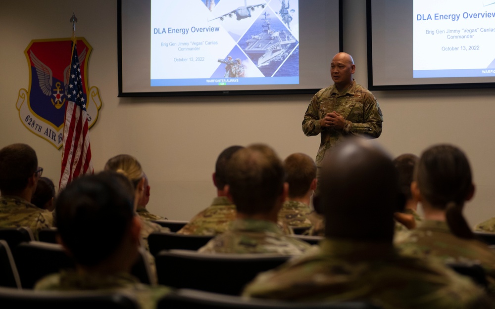 DVIDS - Images - DLA Energy commander visits JB Charleston [Image 1 of 13]