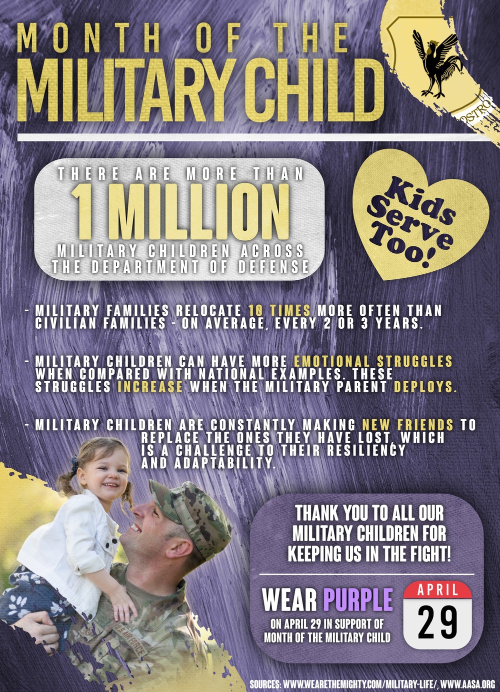 DVIDS - Images - Month of the Military Child 2022 Graphic [Image 2 of 2]