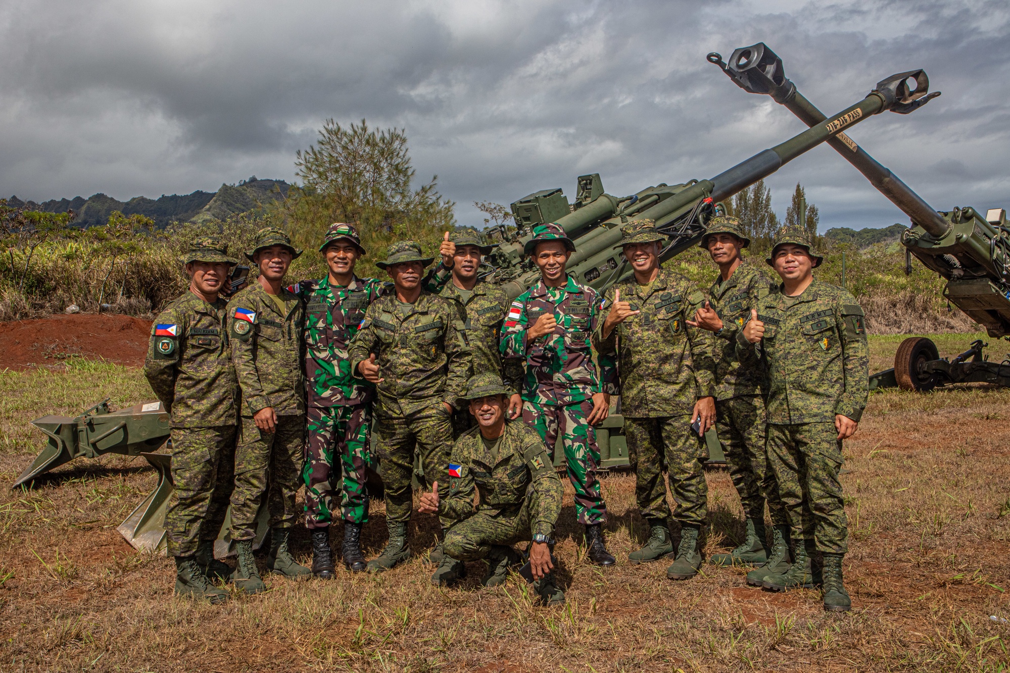 Philippine Army Tanks Infantry