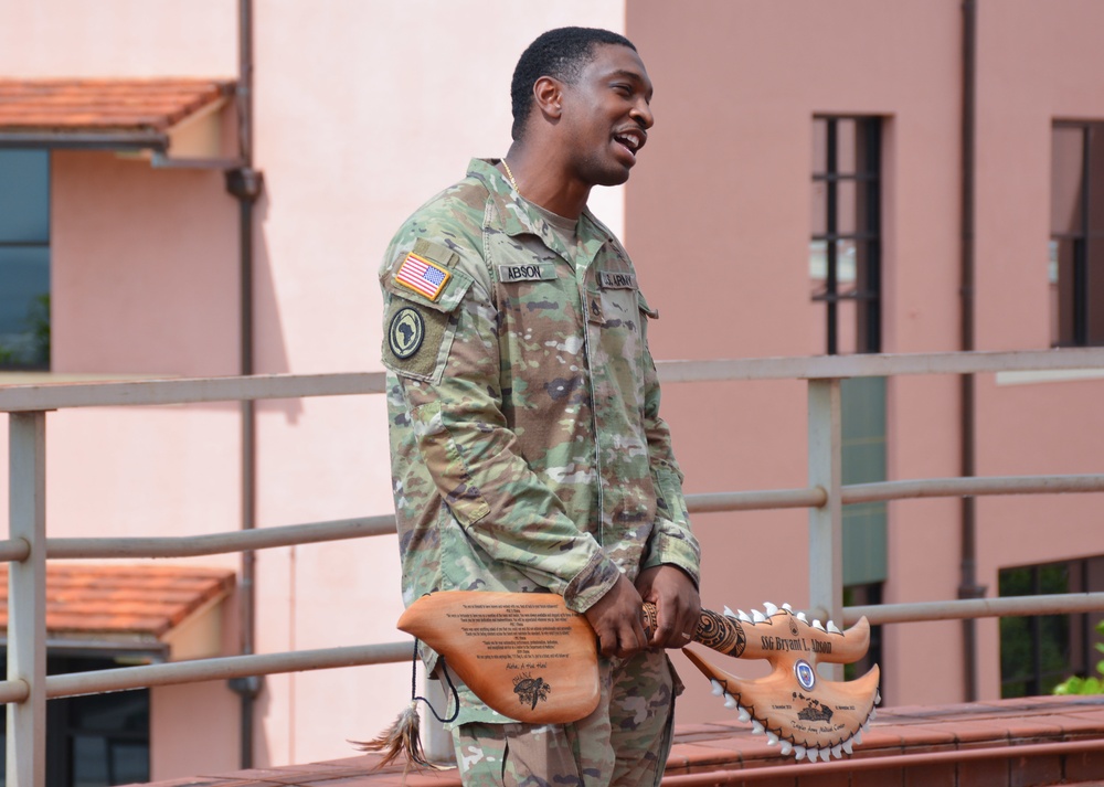 DVIDS - Images - Farewell for Staff Sgt. Bryant Abson [Image 3 of 3]