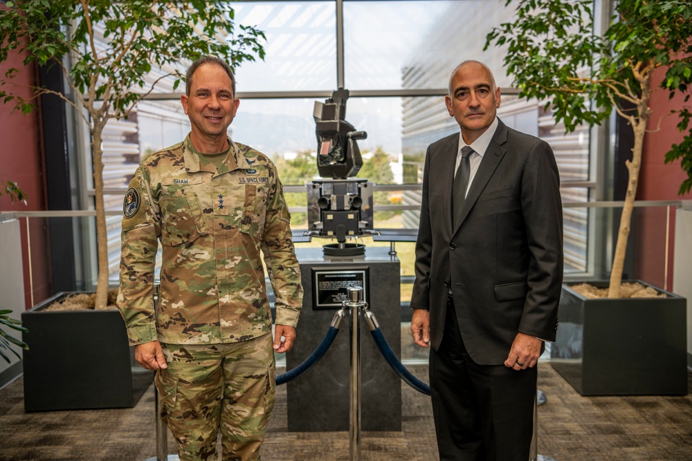 Dvids Images Usspacecom Dcom Meets With Assistant Secretary Of The
