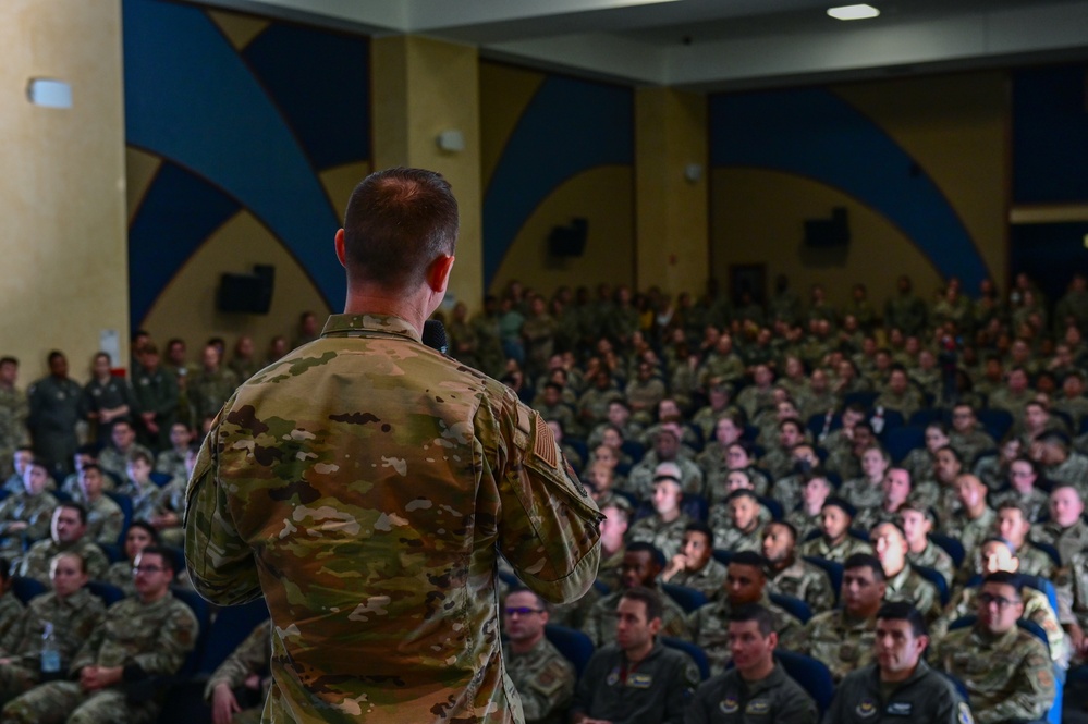 DVIDS - Images - 31st FW Commander’s Calls update mission, vision ...