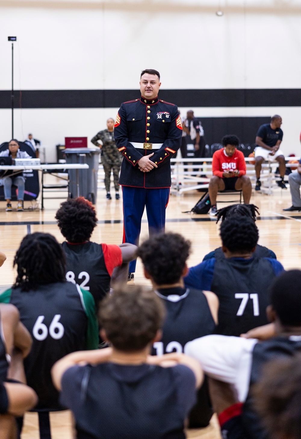 DVIDS - Images - Marines Partner with Prep Sports Network [Image 2 of 10]