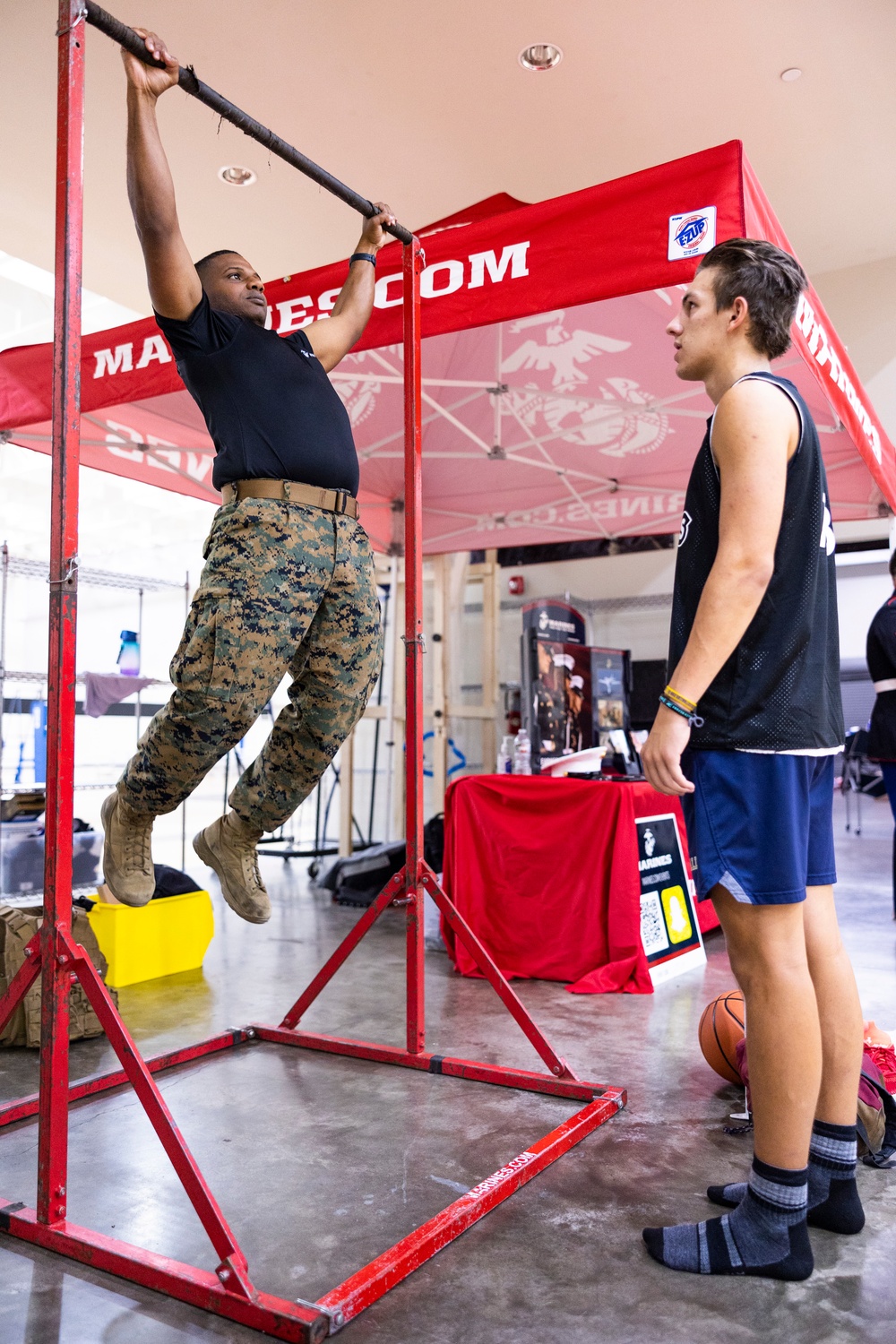 DVIDS - Images - Marines Partner with Prep Sports Network [Image 5 of 10]