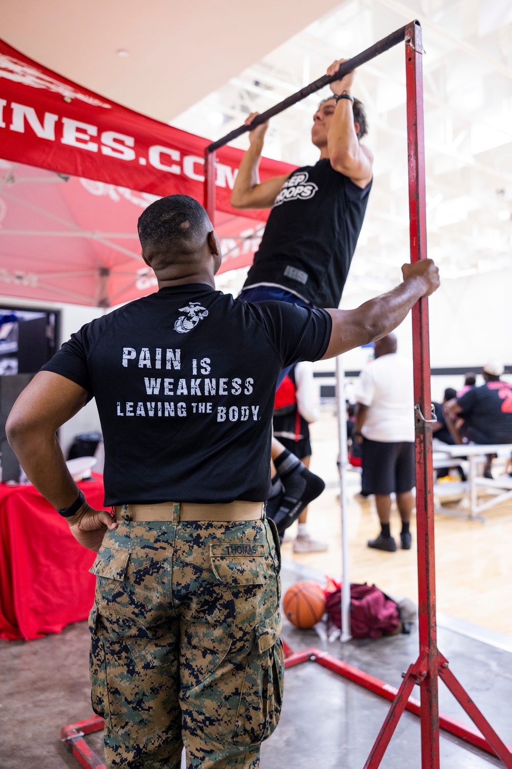 DVIDS - Images - Marines Partner with Prep Sports Network [Image 6 of 10]