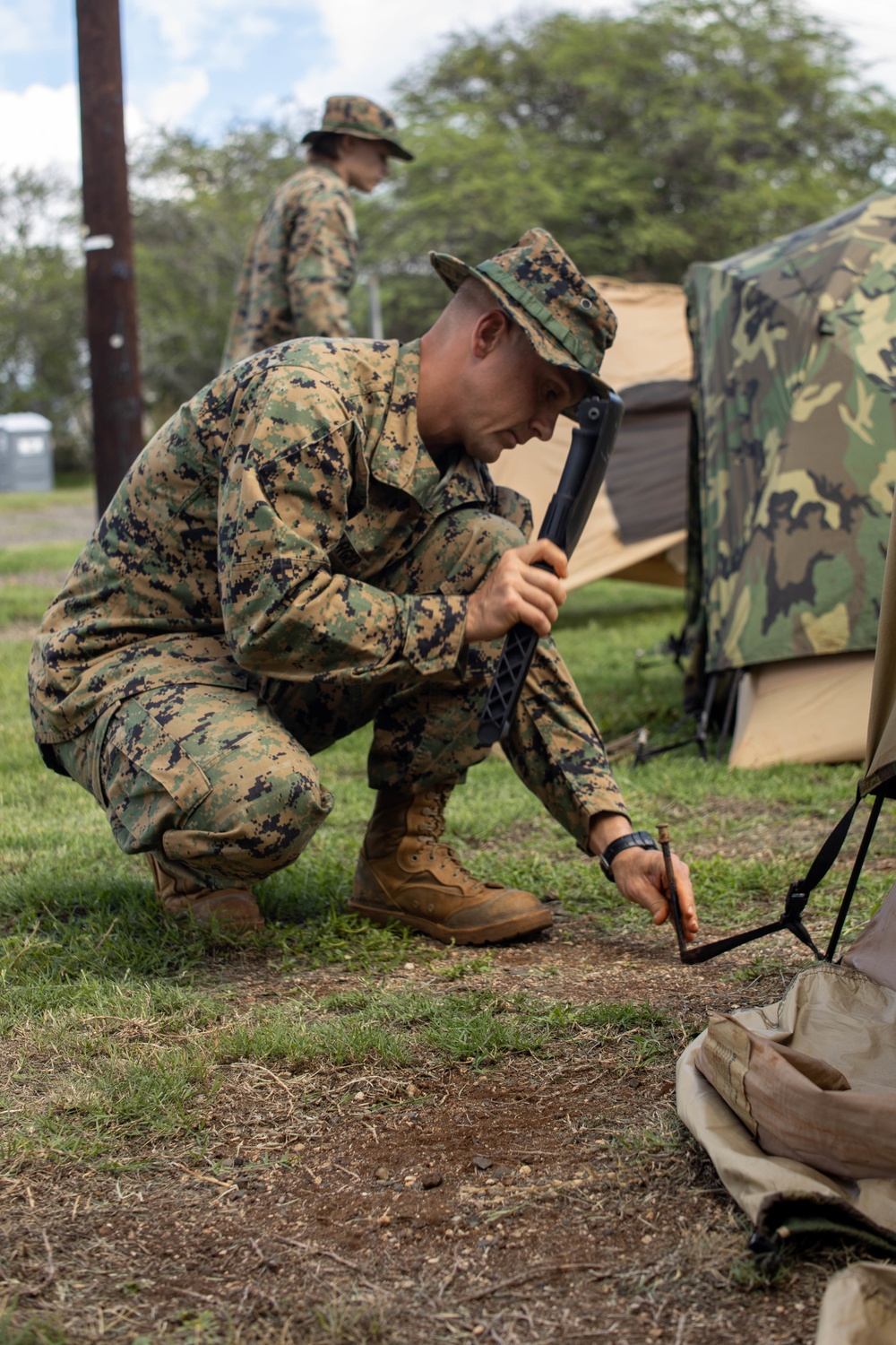 DVIDS - Images - 3d Marine Littoral Regiment displaces Alpha command node to Puuloa Range [Image ...