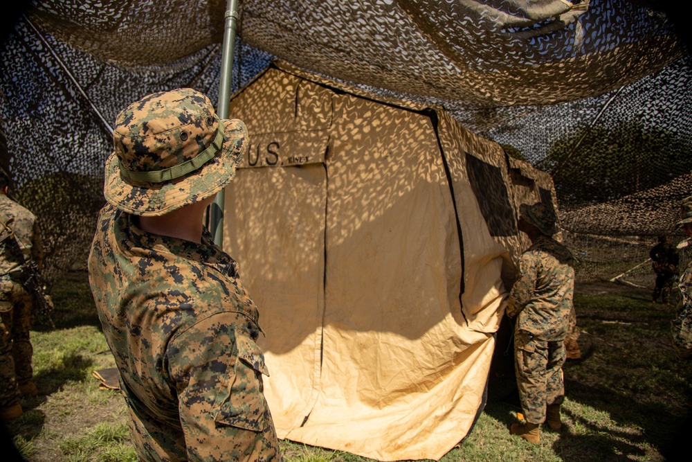 DVIDS - Images - 3d Marine Littoral Regiment displaces Alpha command node to Puuloa Range [Image ...