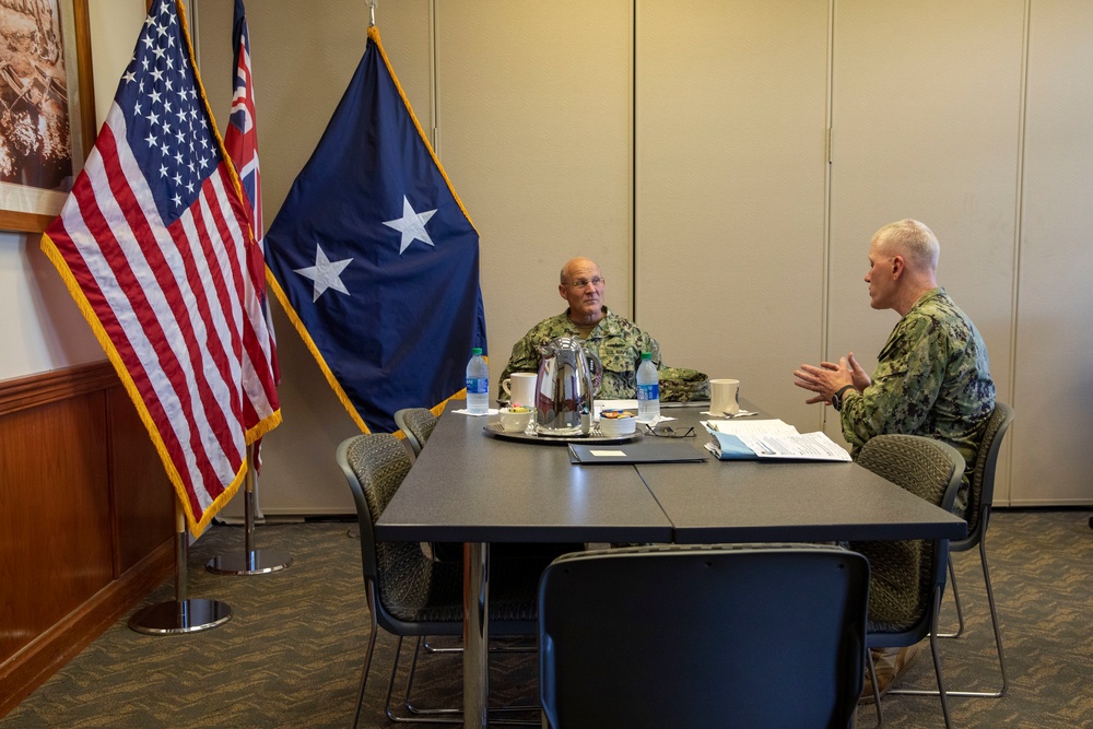 DVIDS - Images - Chief of Naval Operations visits Joint Task Force-Red ...