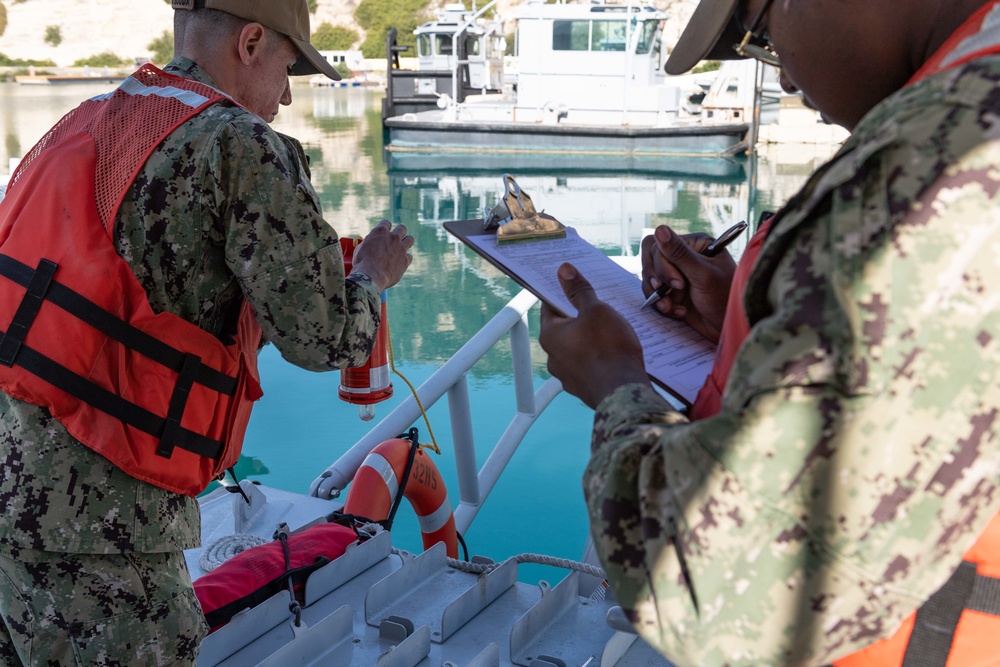 DVIDS - Images - NSA Souda Bay Port Ops Spot Inspection [Image 3 of 3]