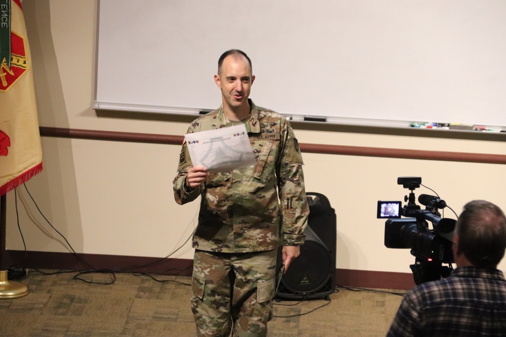 DVIDS - Images - Fort McCoy Garrison commander holds town hall to ...