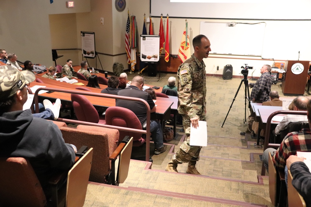 DVIDS - Images - Fort McCoy Garrison commander holds town hall to ...
