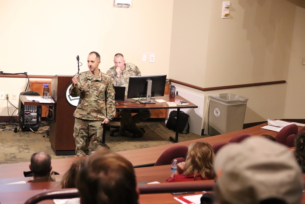 DVIDS - Images - Fort McCoy Garrison commander holds town hall to ...