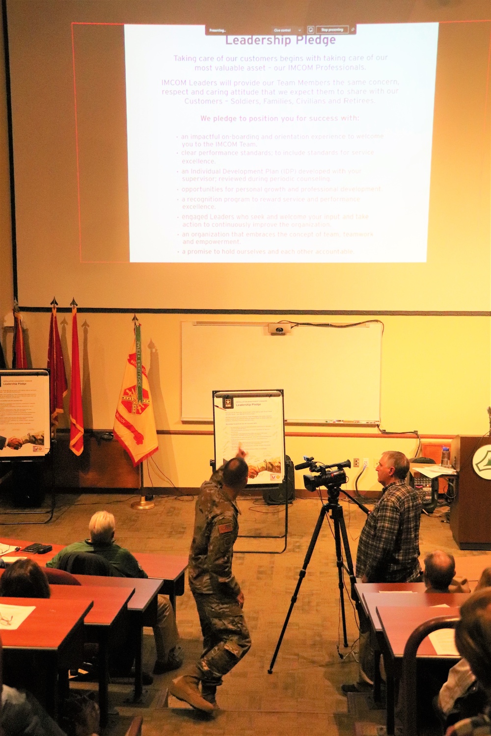 DVIDS - Images - Fort McCoy Garrison commander holds town hall to ...