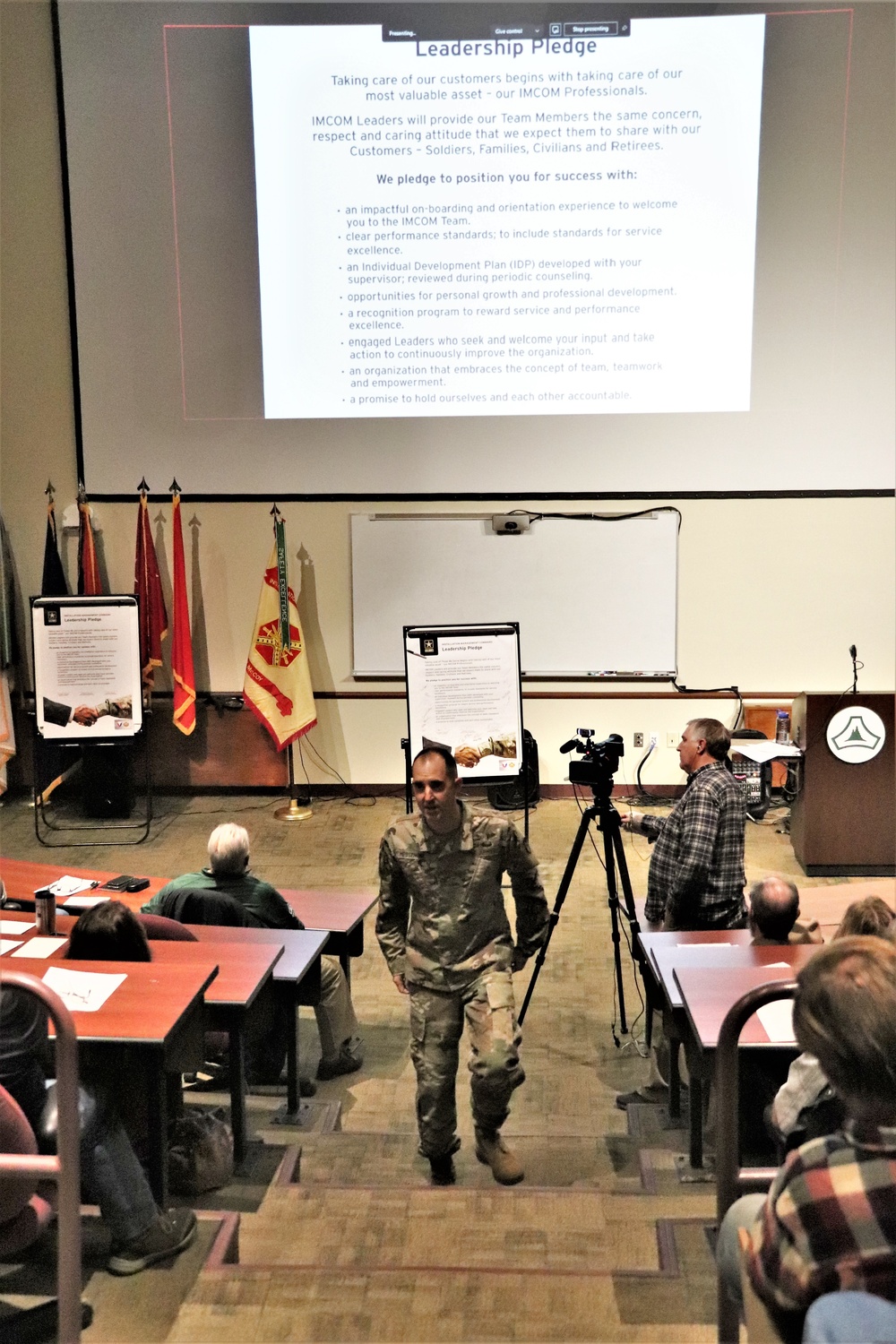 DVIDS - Images - Fort McCoy Garrison commander holds town hall to ...