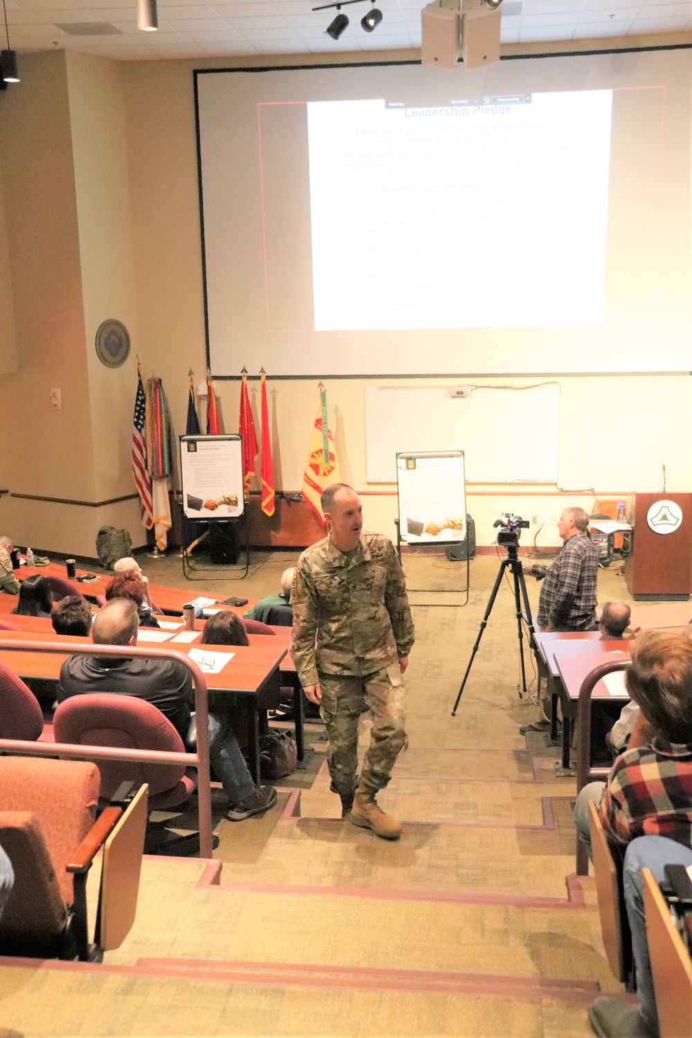 DVIDS - Images - Fort McCoy Garrison commander holds town hall to ...