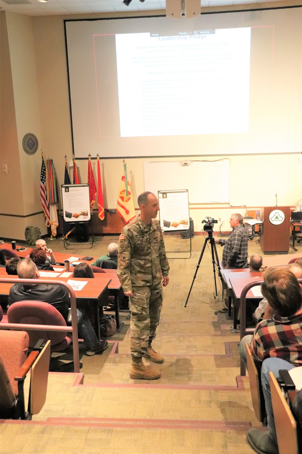 DVIDS - Images - Fort McCoy Garrison commander holds town hall to ...
