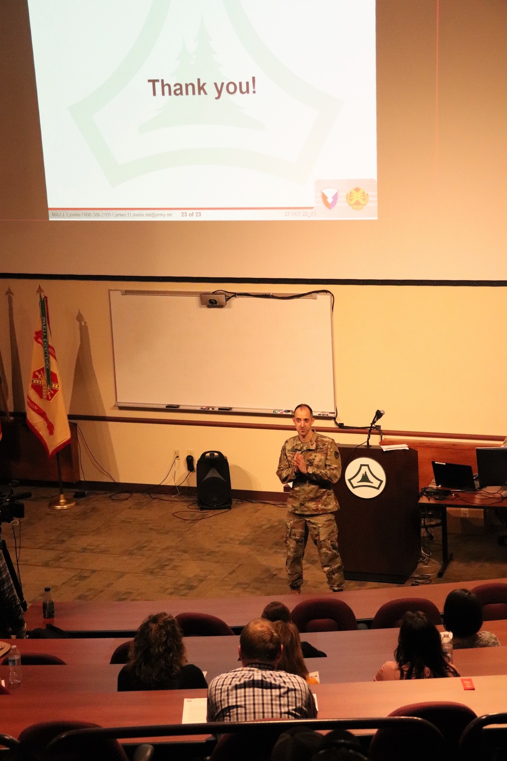 DVIDS - Images - Fort McCoy Garrison commander holds town hall to ...