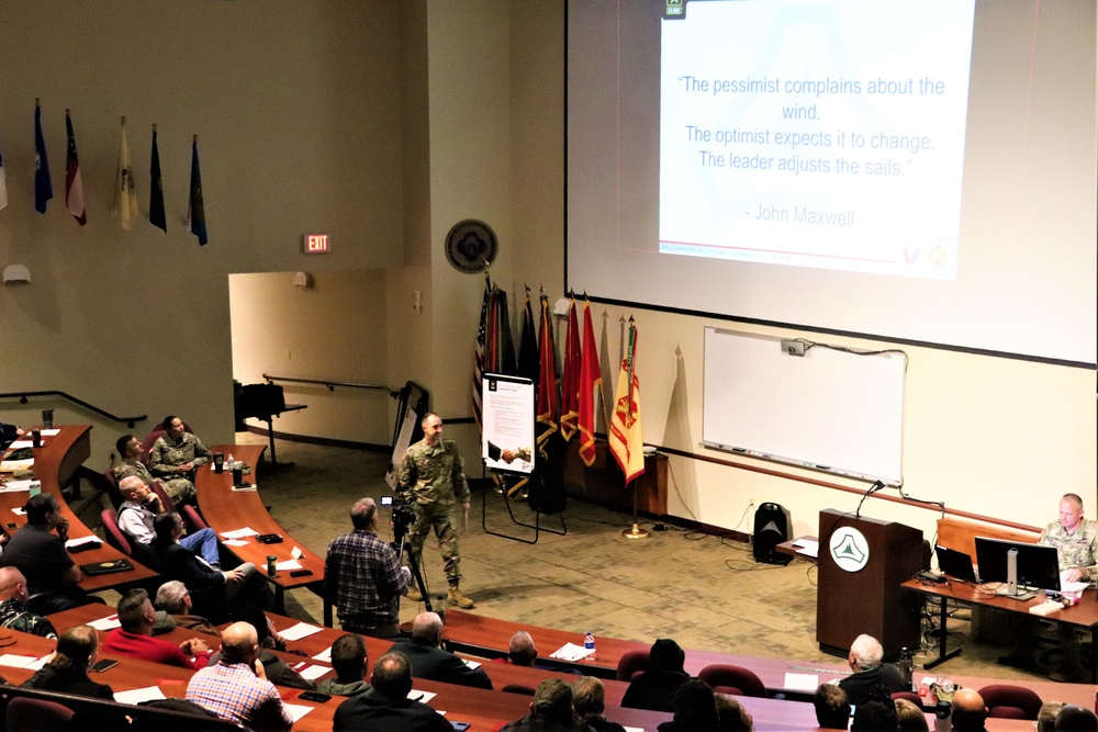 DVIDS - Images - Fort McCoy Garrison commander holds town hall to ...