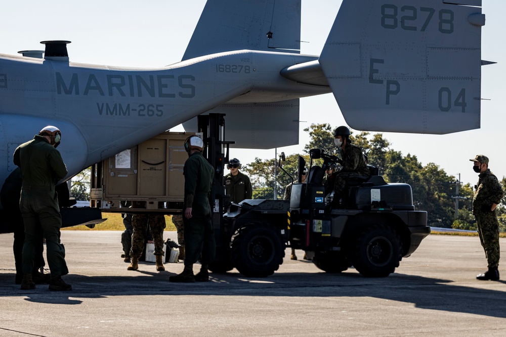 DVIDS - Images - KEEN SWORD 23 | MV-22B Ospreys From VMM-265 Arrive in ...