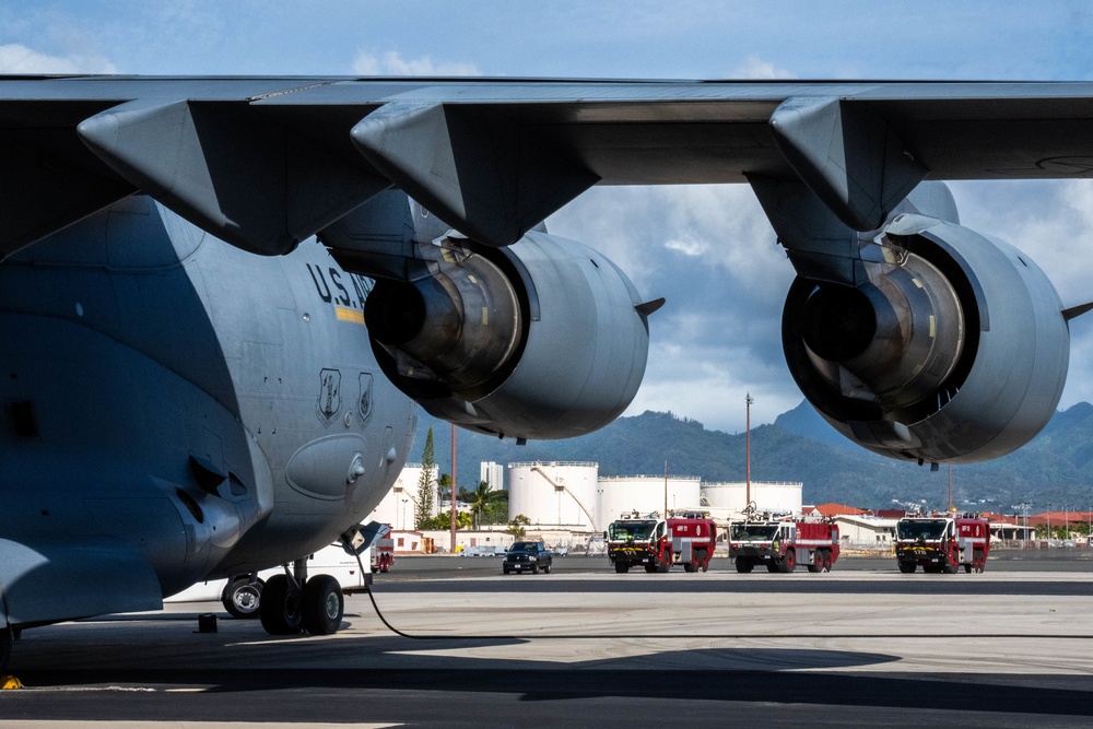 DVIDS - Images - 15th Wing participates in decontamination exercise ...