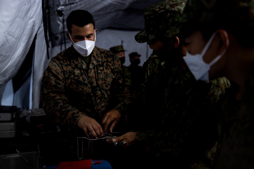 DVIDS - Images - Keen Sword 23: U.S. Navy Corpsmen and JGSDF members ...