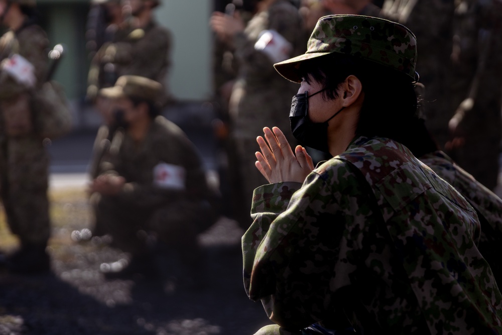 DVIDS - Images - Keen Sword 23: U.S Navy Corpsmen and JGSDF members ...