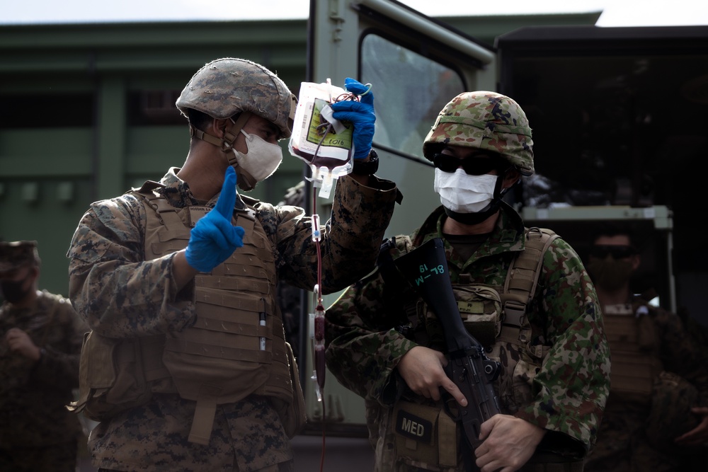 DVIDS - Images - Keen Sword 23: U.S Navy Corpsmen and JGSDF members ...