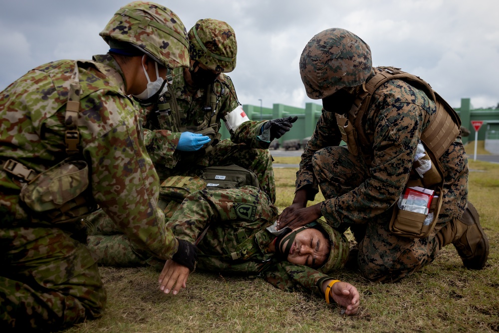 DVIDS - Images - Keen Sword 23: U.S Navy Corpsmen and JGSDF members ...