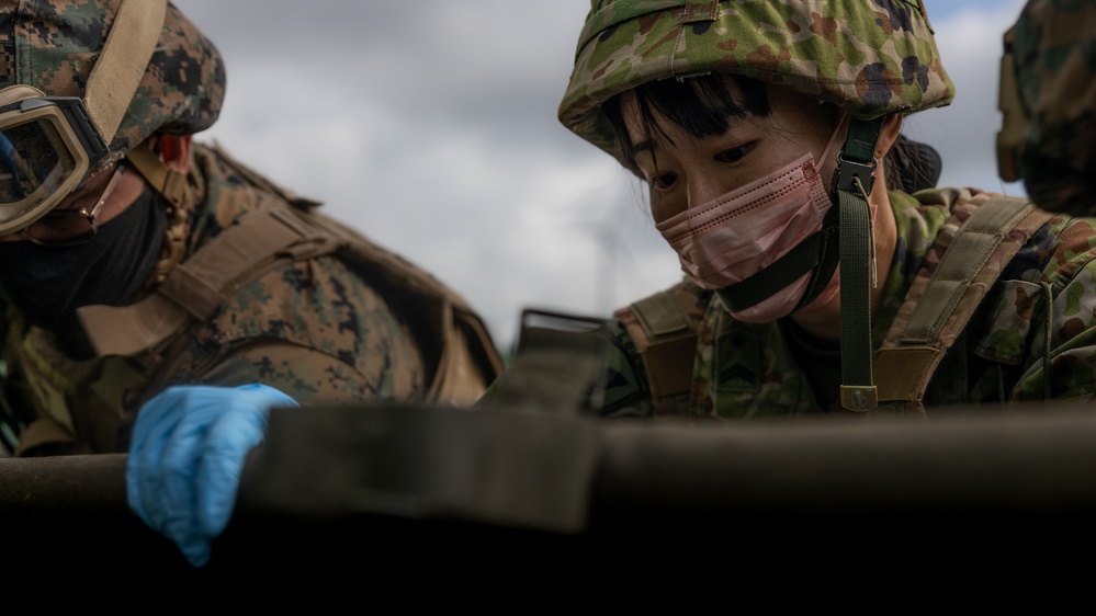 DVIDS - Images - Keen Sword 23: U.S Navy Corpsmen and JGSDF members ...