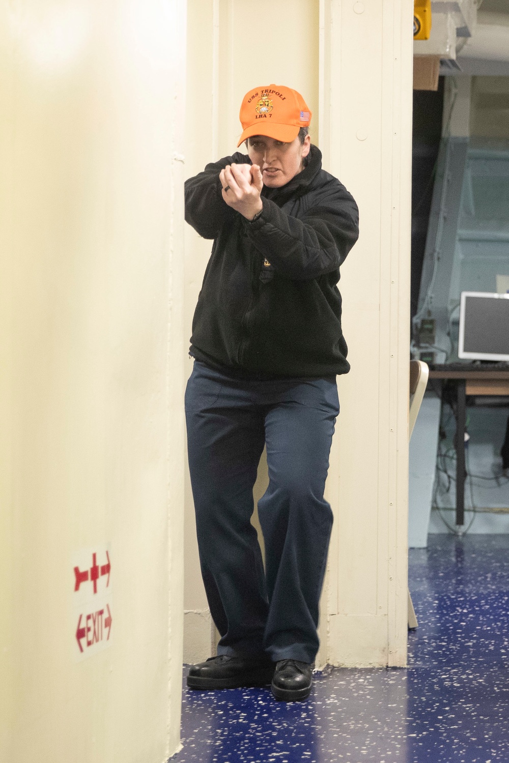 DVIDS - Images - USS Tripoli ATFP Training [Image 1 of 3]