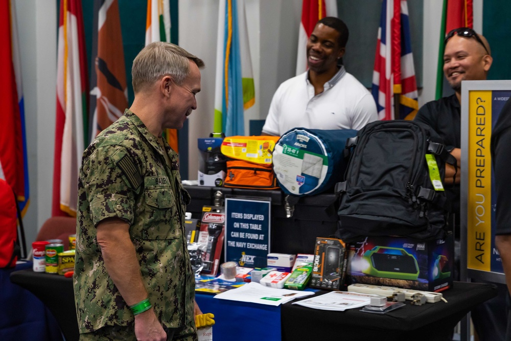 DVIDS - Images - Rear Adm. Bailey Attends Health and Safety Fair [Image ...