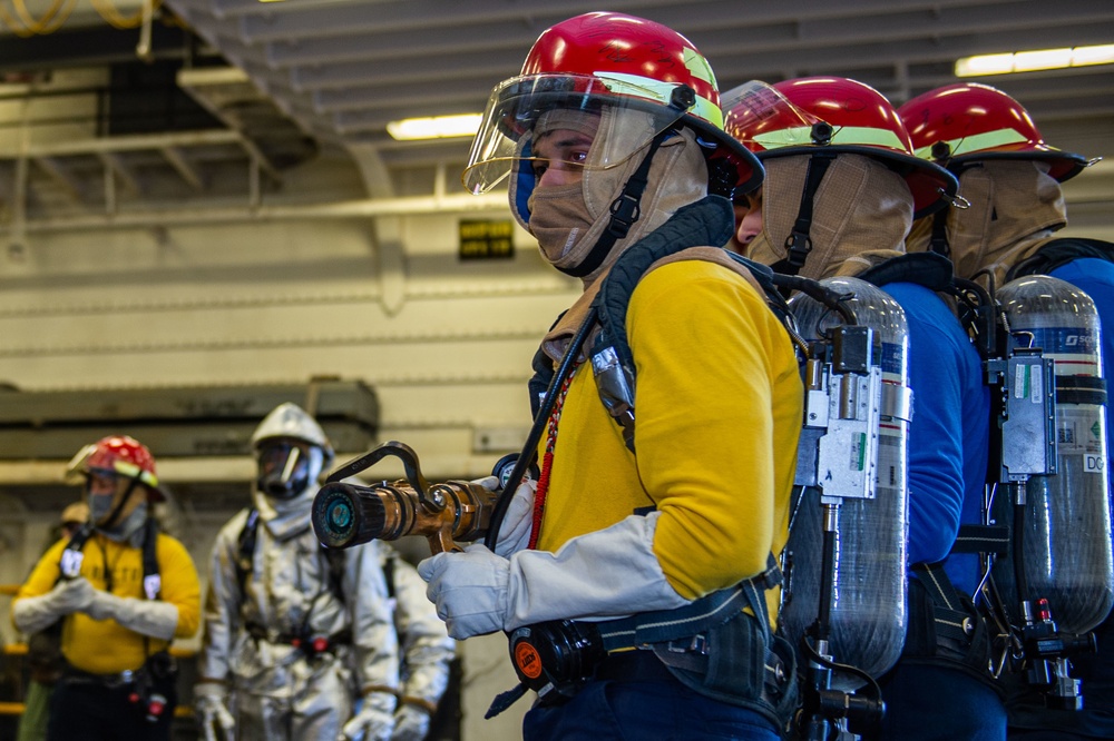 DVIDS - Images - Boxer Air Department fire drill [Image 1 of 3]