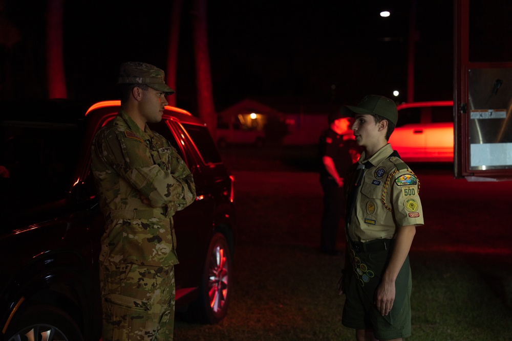 DVIDS - Images - Local Cub Scouts EMS Event [Image 3 of 7]