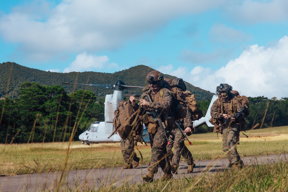 DVIDS - Images - Keen Sword 23: 1st Battalion, 2nd Marines Helo Raid ...