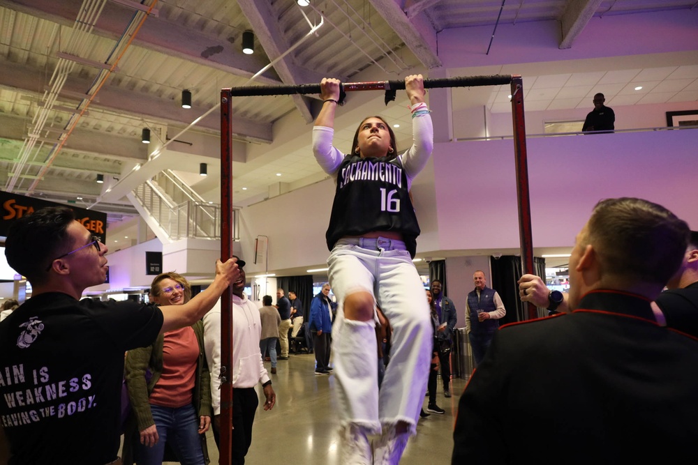 DVIDS - Images - Sacramento Marines Attend Sacramento Kings Basketball ...